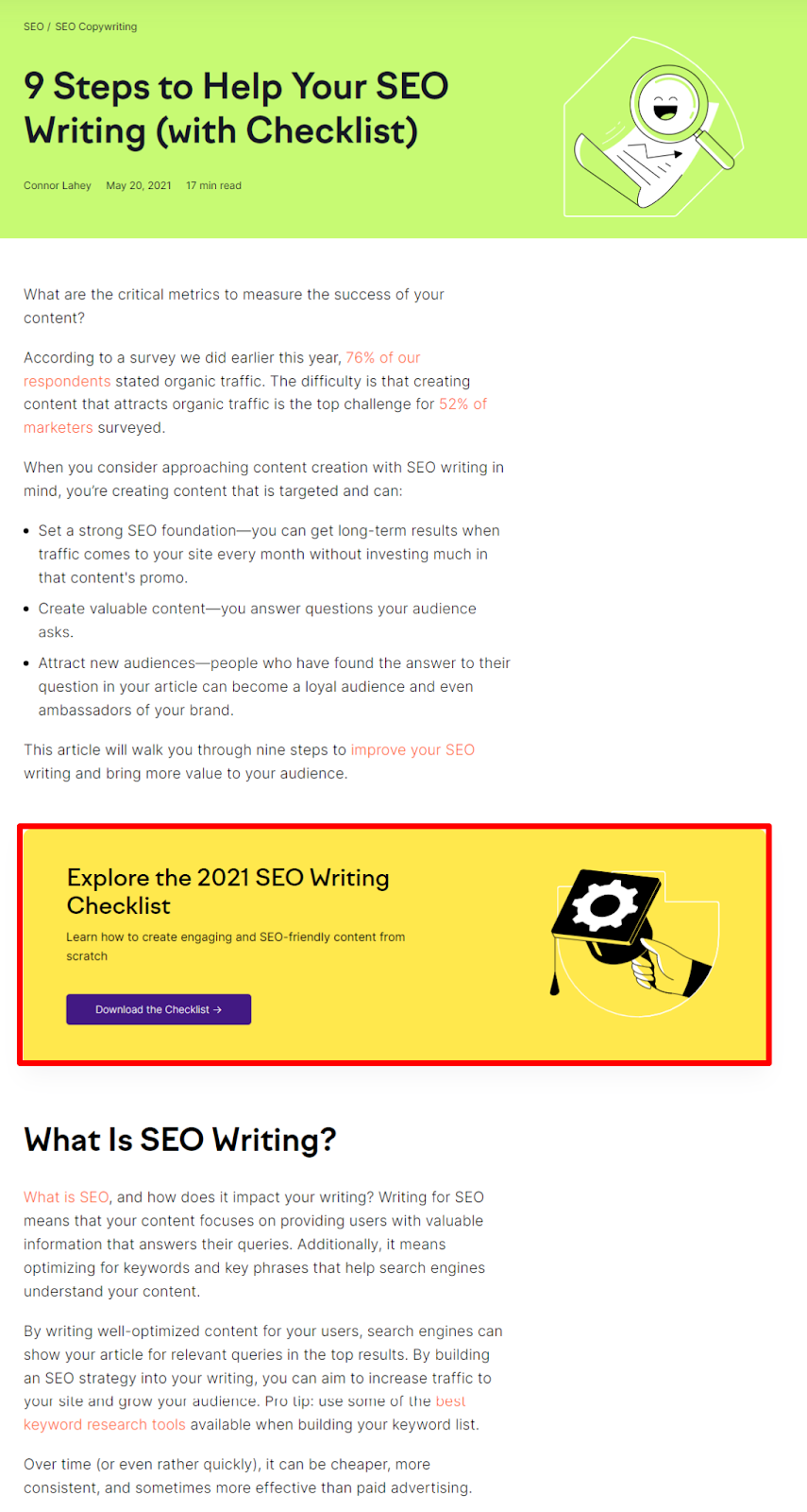 15 Content Writing Examples, When to Use Each, & Agency Tips